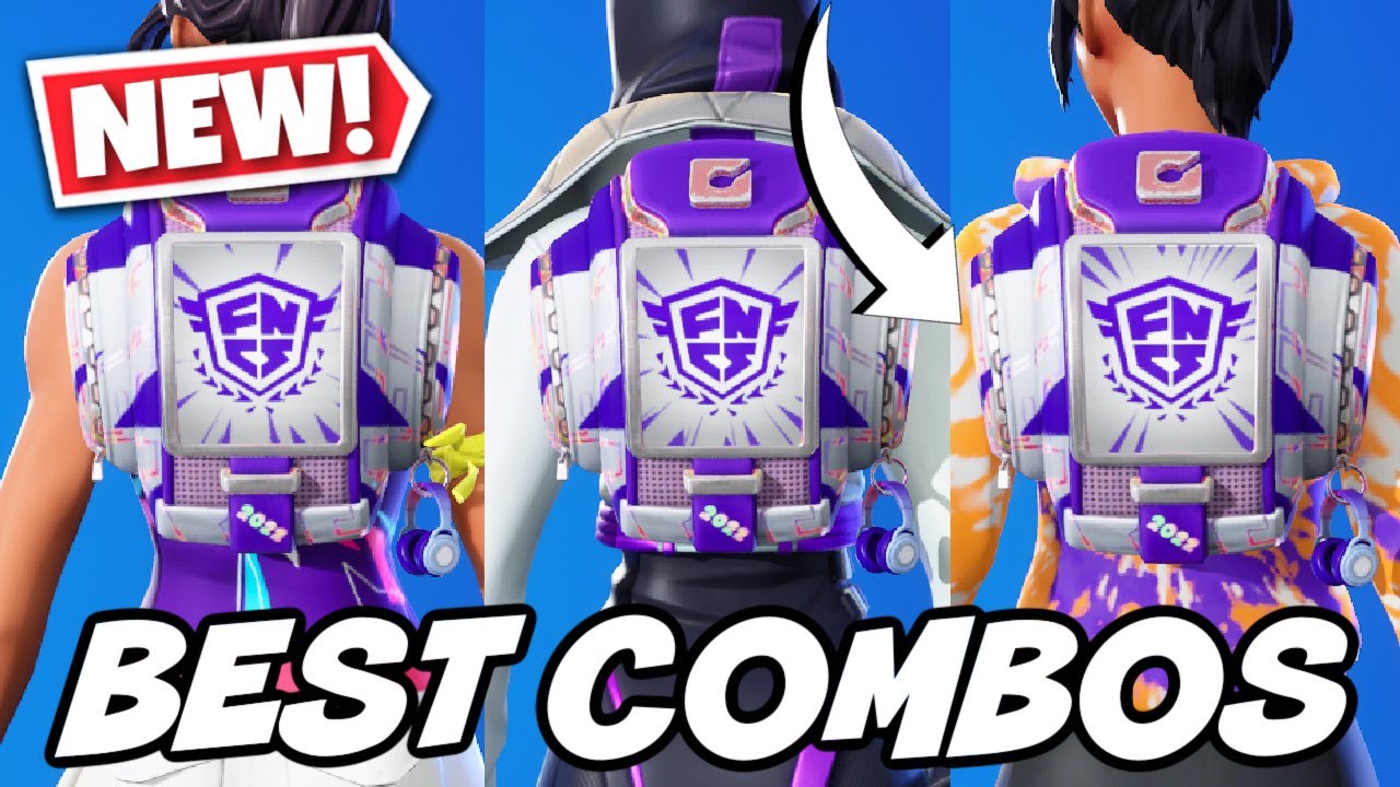 BEST COMBOS FOR *NEW* CHAMPION'S TOTAL BACKBLING (FNCS INVITATIONAL ...