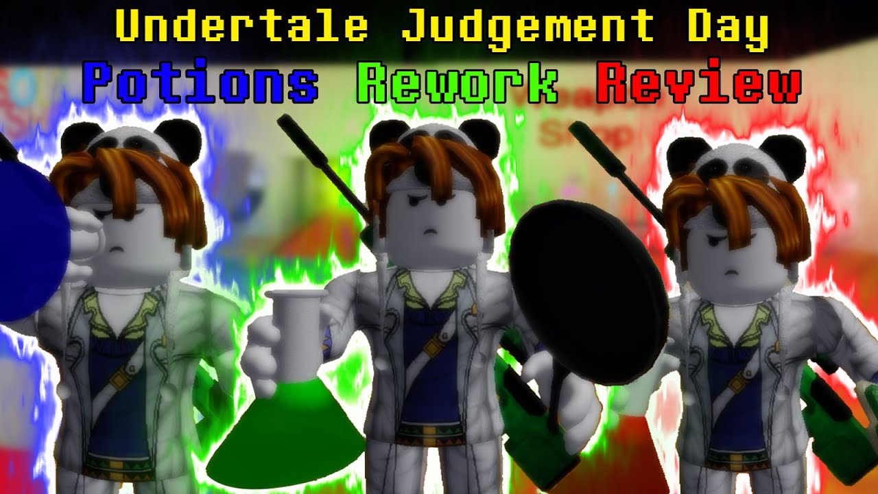 UPDATE! Undertale: Judgement Day Potions Rework Review + All Ultimates ...