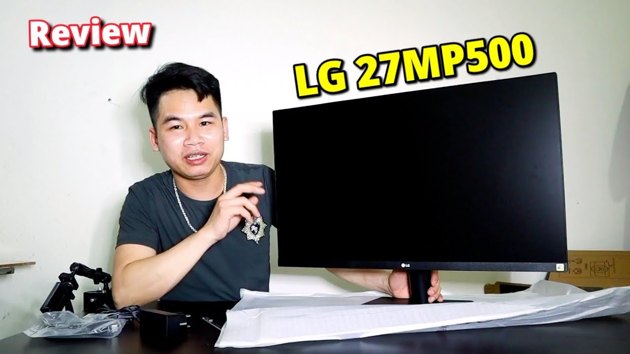 Review Màn Hình Máy Tính LG 27inch 27MP500 - YouTube