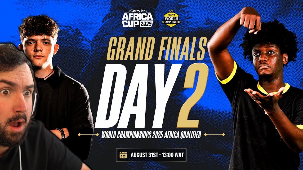 AFRICA STAGE 4 FINALS Watch Party! (CODM Champs 2025) - YouTube