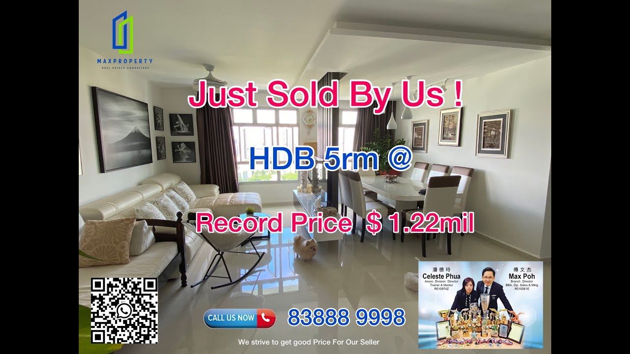 SOLD 5 ROOM 96A HENDERSON * FOR SALE * CITY VUE @ HENDERSON - YouTube
