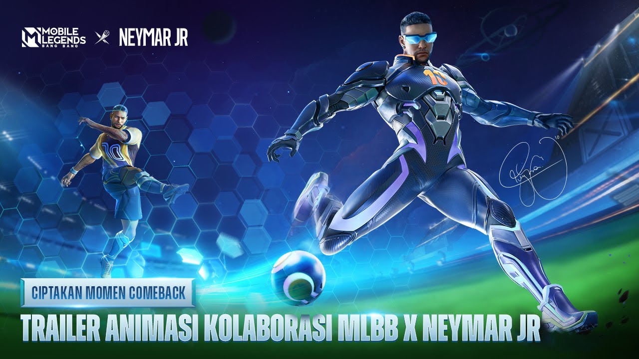 Ciptakan Momen Comeback | Trailer Animasi Kolaborasi MLBB X Neymar Jr ...