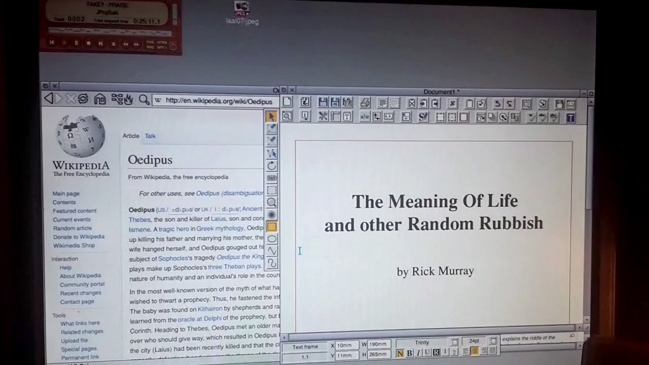 Using RISC OS on a RaspberryPi - YouTube