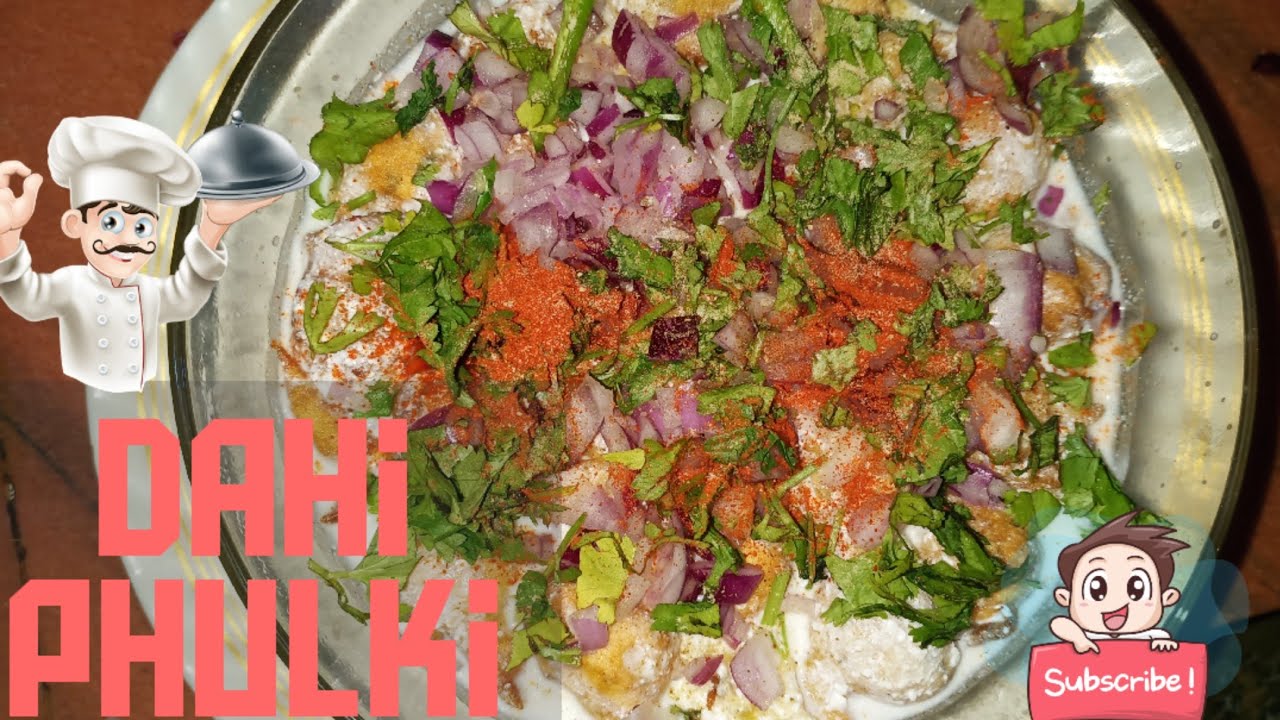 How To Make Dahi Phulki Recipe |Easy And Tasty Recipe | Dahi Phulki ...