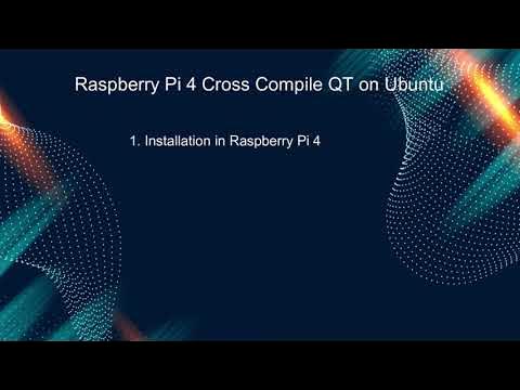 [2023] Cross Compile QT 5.15 for Raspberry Pi 4 - YouTube