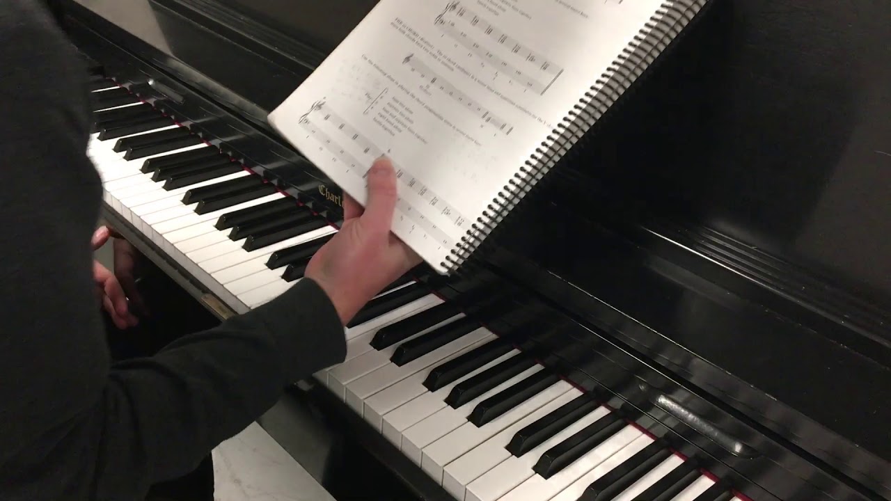 F, Bb, Eb, Ab (I, vi, IV, ii6, I6/4, V7, I) - YouTube