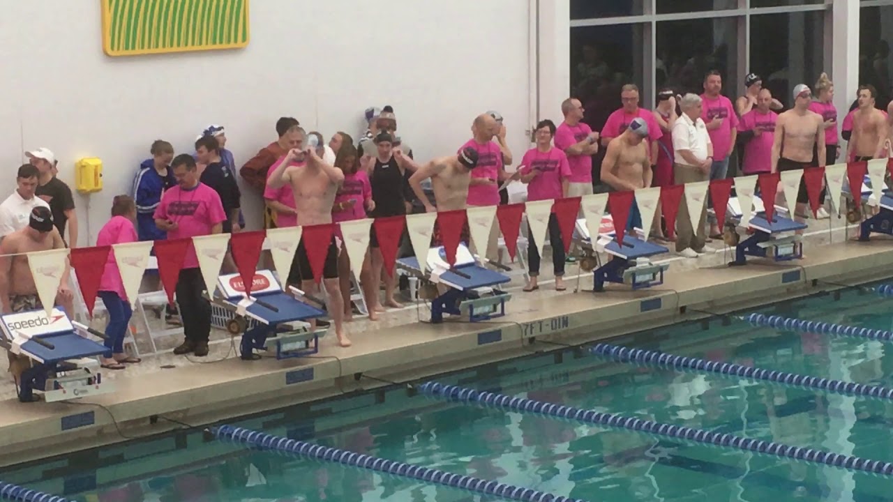 2020 CCIW Conference Championships Men's 100 Breast A Final - YouTube