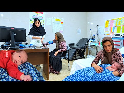 Severe pain after successful delivery! Operator tries to get nomadic mother to clinic