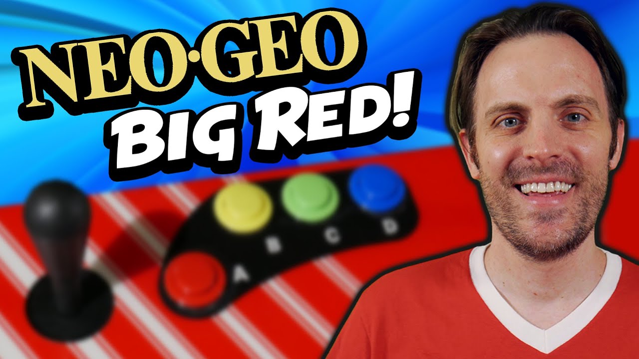Neo Geo MVS Arcade Cabinet: Big Red! - YouTube
