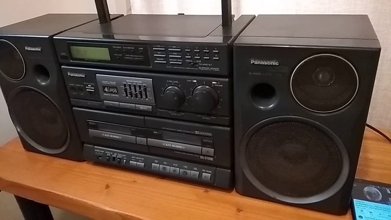 Panasonic RX-CT990 MINICOMPONENTE BOMBOOX - YouTube