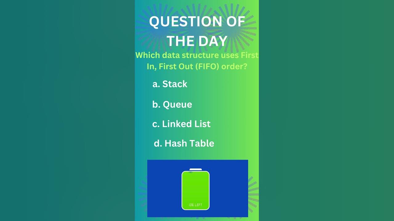 Question Of The Day 4 Codingchallenge Datastructures Datastructuresandalgorithms Youtube