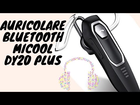 RECENSIONE AURICOLARE MICOOL DY20 PLUS - YouTube