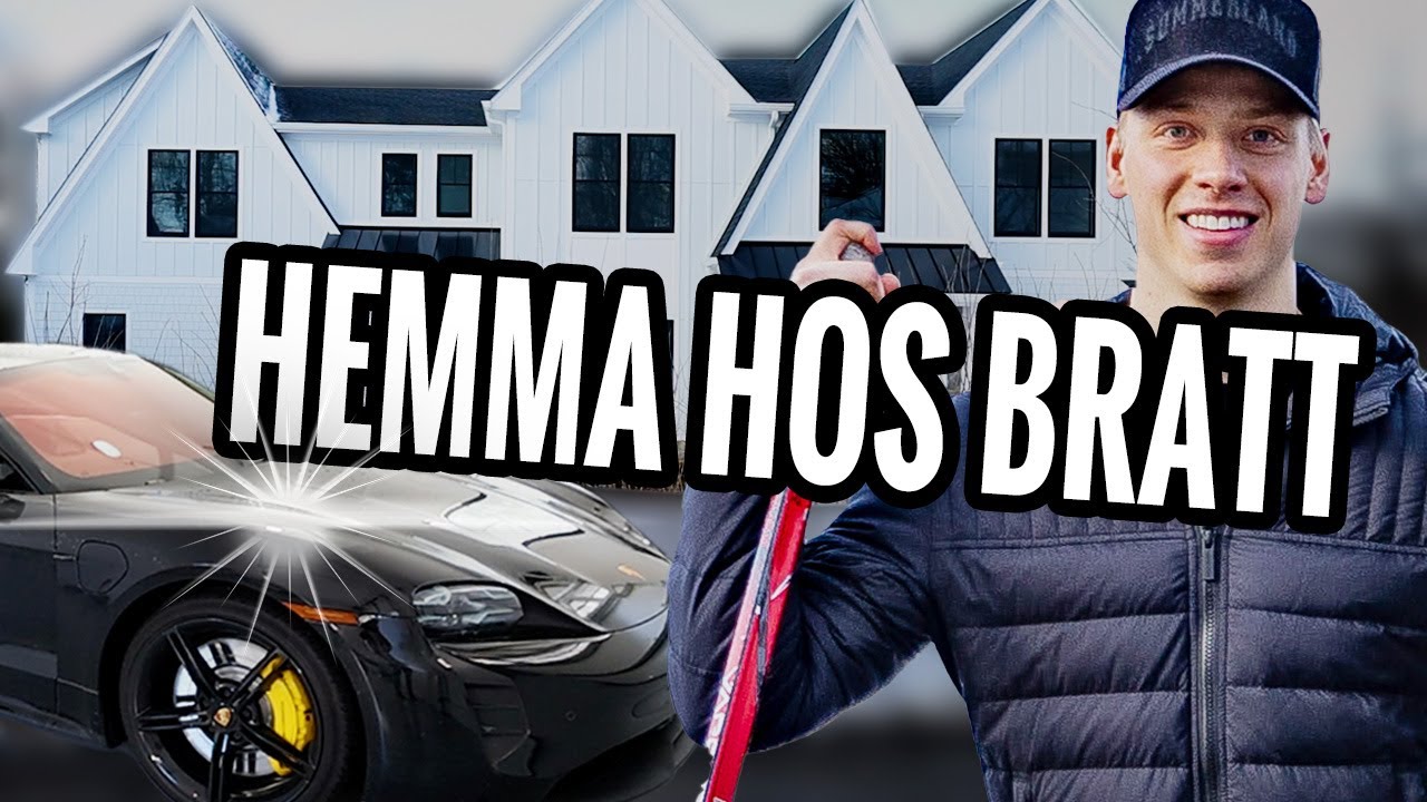 Inside Jesper Bratt's new luxury house (eng sub) - YouTube