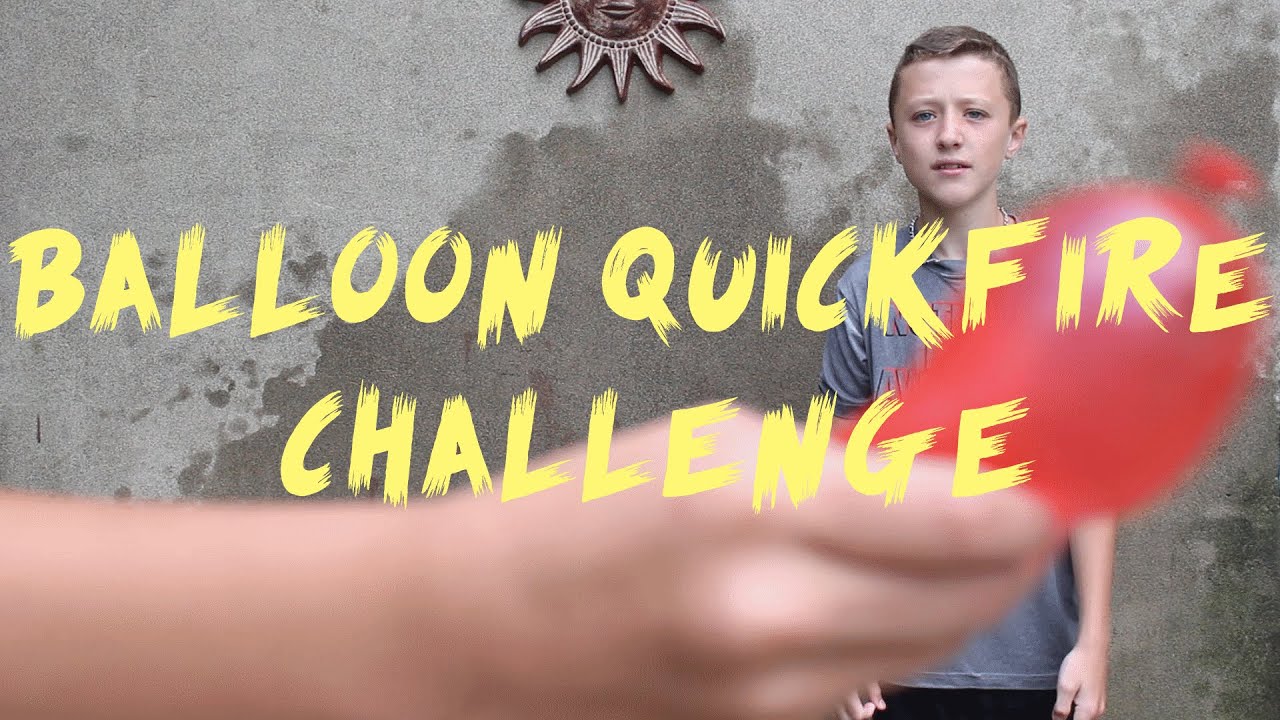 Balloon Quickfire Challenge! (Part 1) - YouTube
