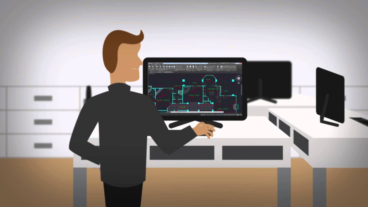 AutoCAD LT Animated Video Visual Experience - YouTube