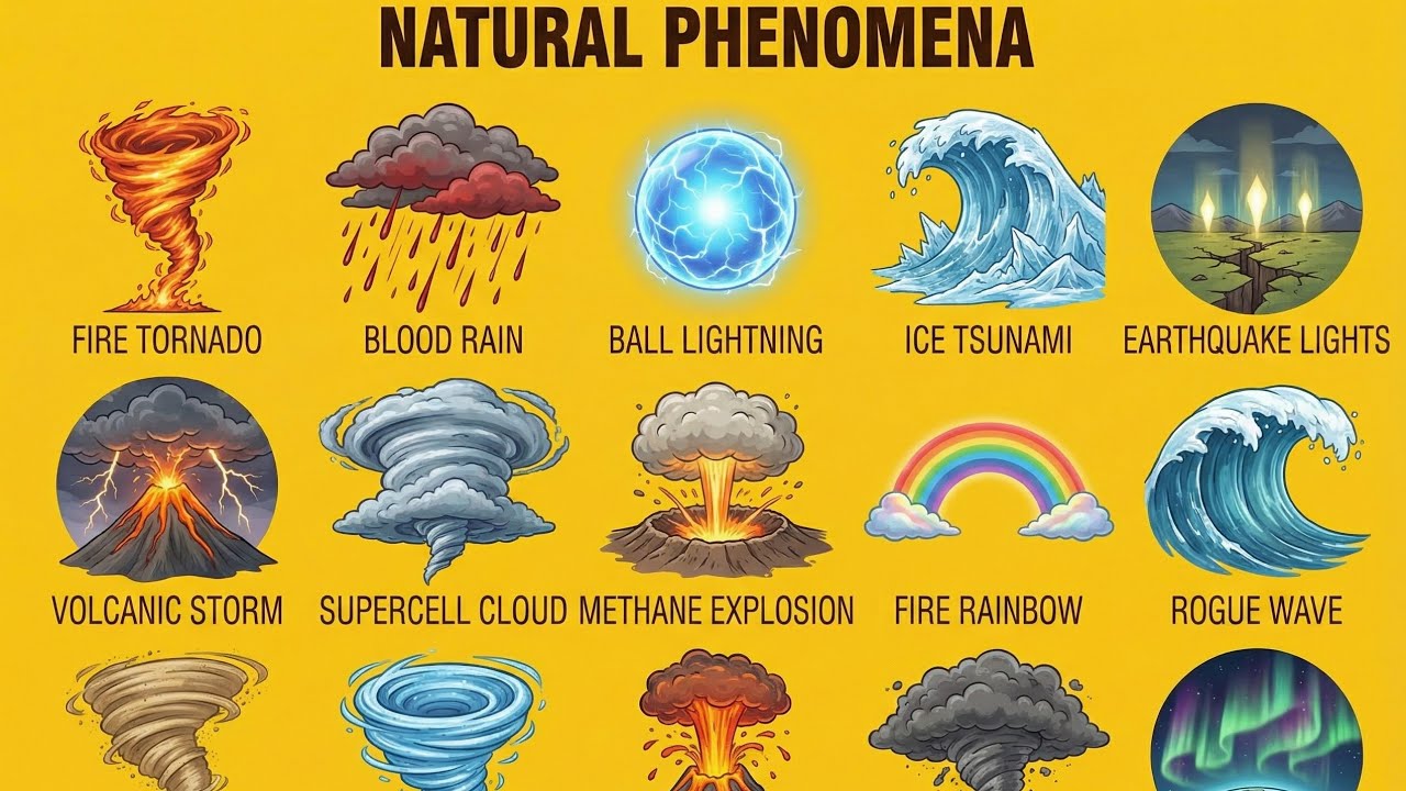15 Rare & Dangerous Natural Phenomena Caught on Camera | Earth’s Most ...