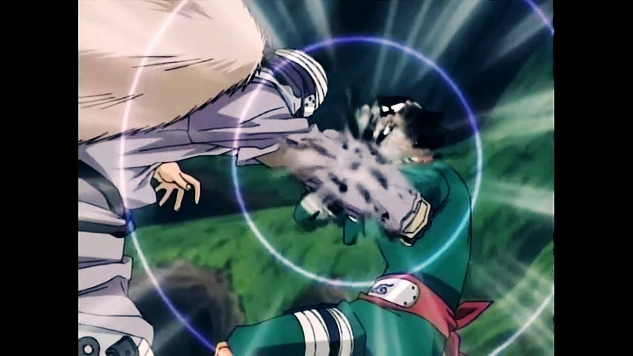 Lee vs the sound ninjas | Naruto - YouTube