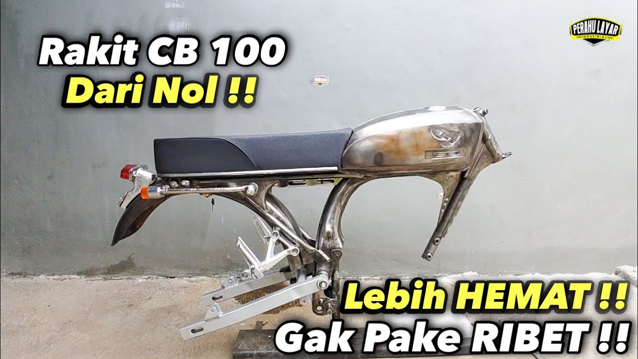 Rakit motor CB 100 dari Nol!! Mending GiNi !! - YouTube