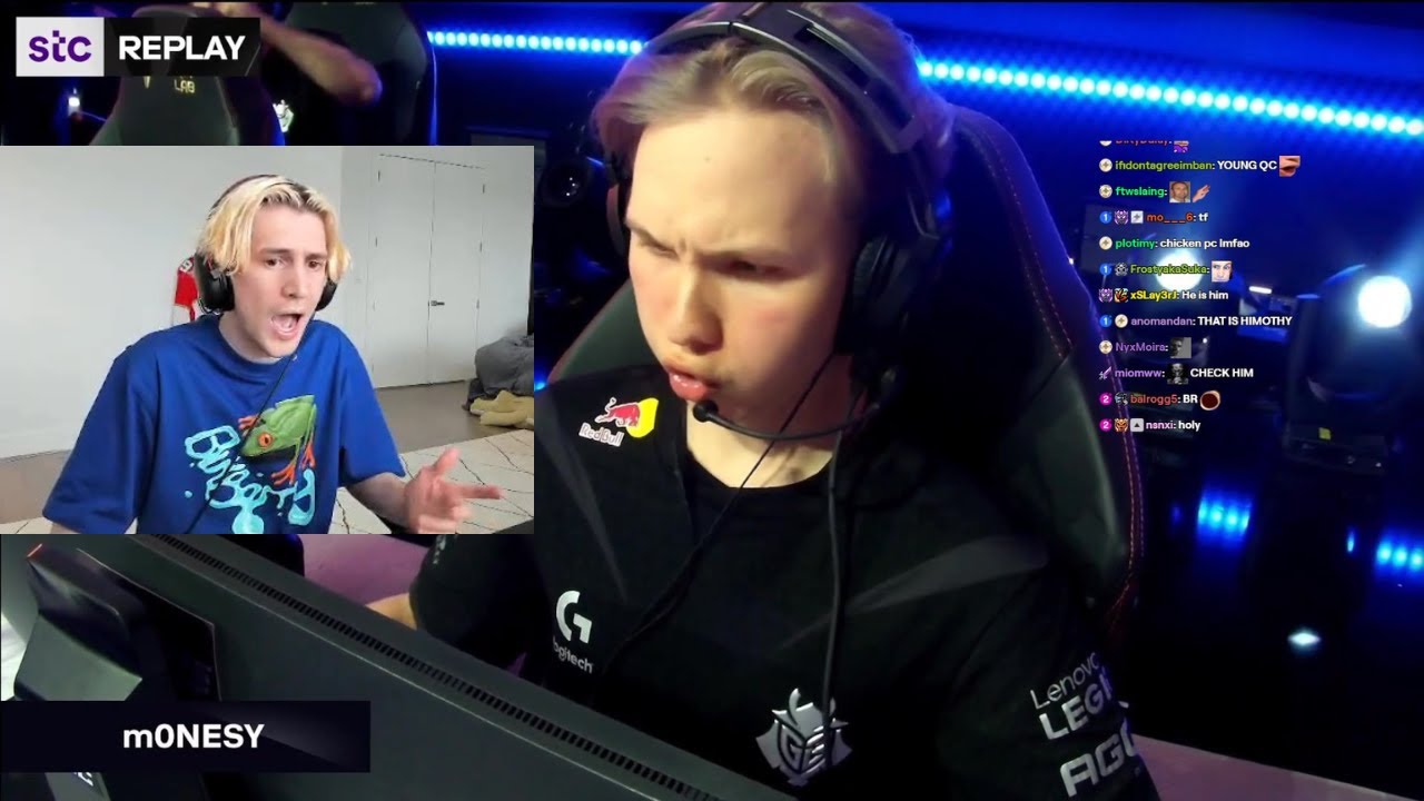 xQc Reacts to "mONESEY" Insane 1v3 Clutch | CS2 World Cup Grand Finals ...