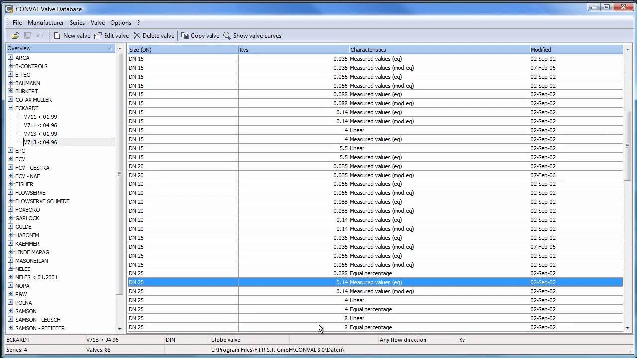 2.6 CONVAL COLLEGE : Valve database - YouTube