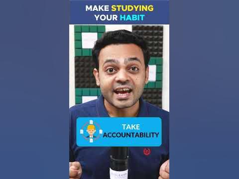 How to make STUDYING 📝your HABIT | BioLearn - YouTube
