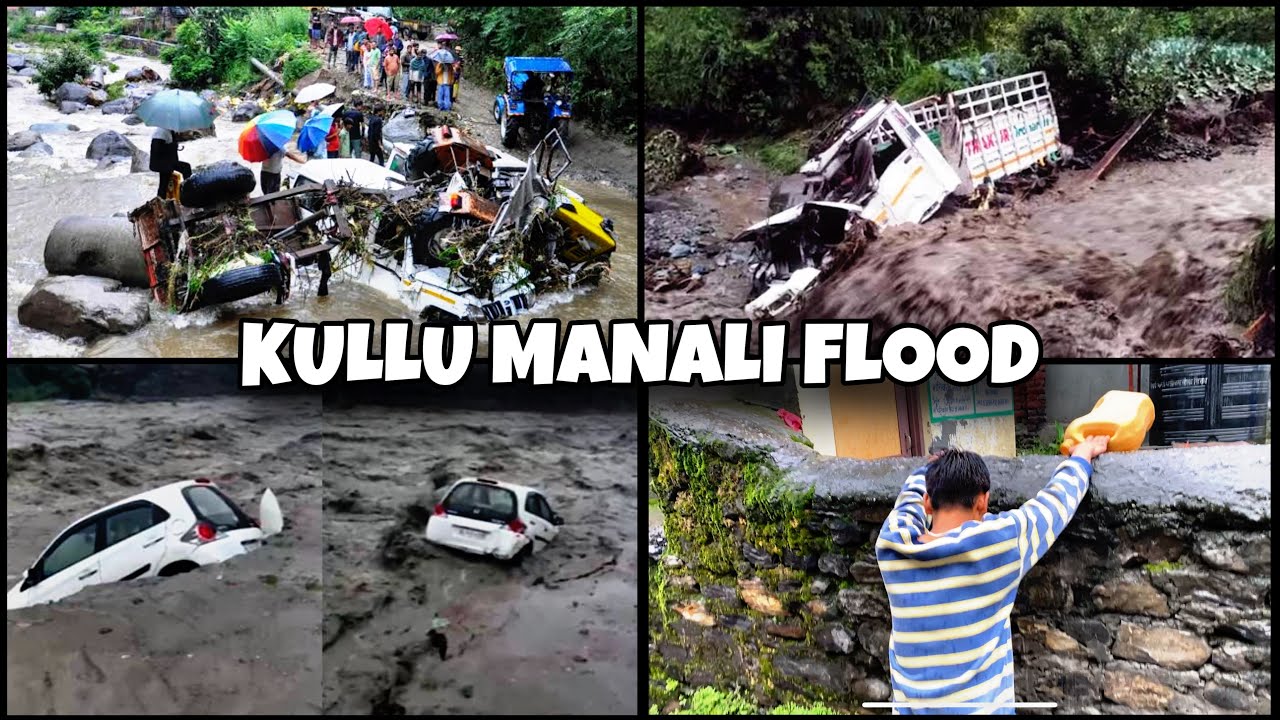 Kullu Manali Flood Vlog Day 2 - All ok now ️ - YouTube