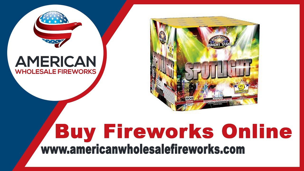 Spotlight - Winda ... Available at American Wholesale Fireworks! - YouTube