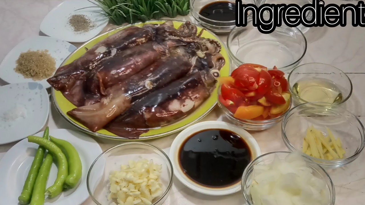 EASY TO COOK PUSIT RECIPE | ADOBONG PUSIT - YouTube