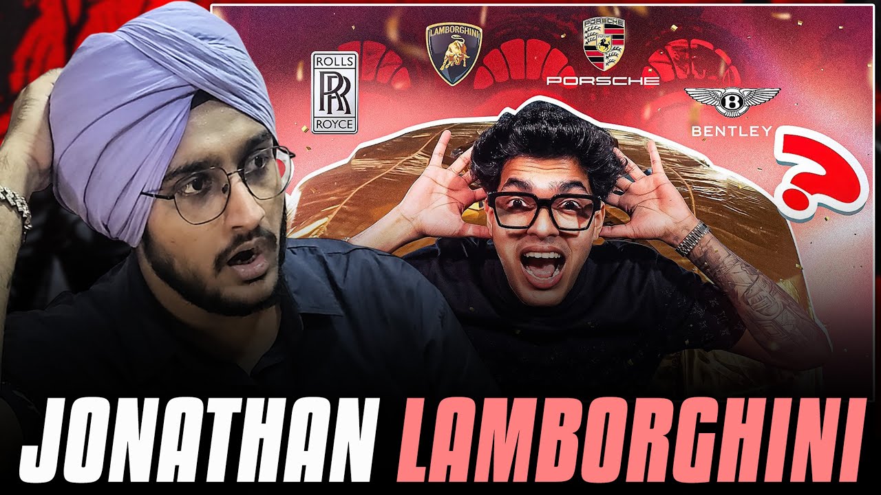 Reaction to Jonathan New Lamborghini Car - YouTube