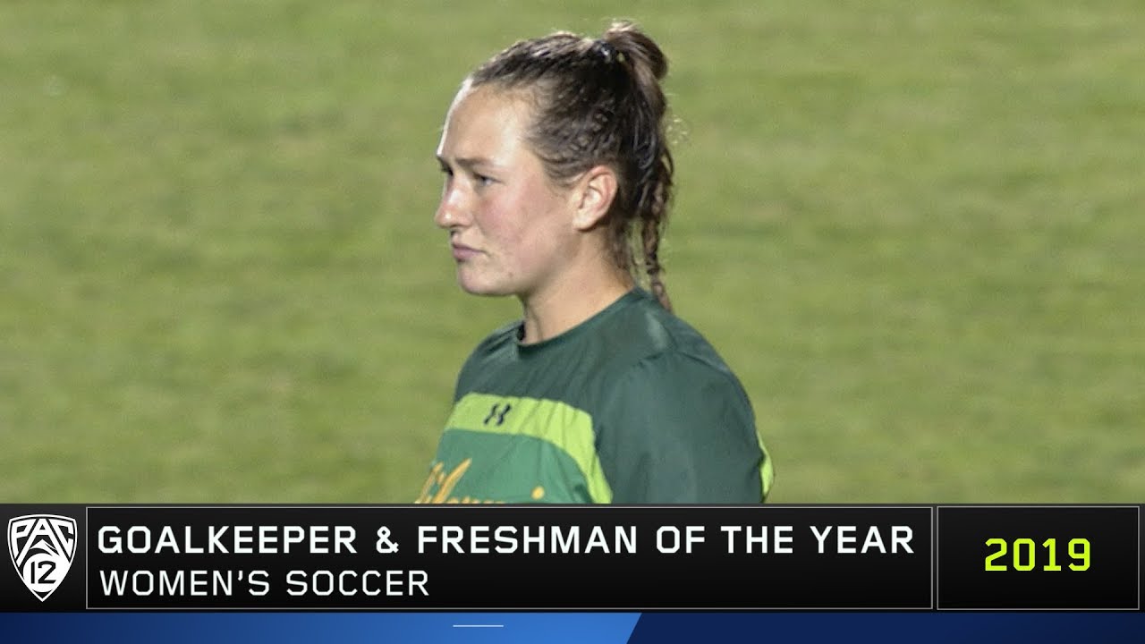 Angelina Anderson wins Pac-12 Goalkeeper and Freshman of the Year ...