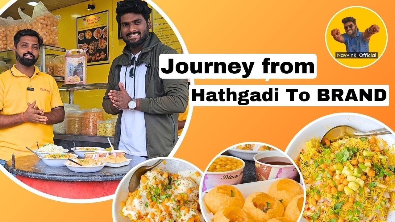 Journey from Hathgadi to Brand - CHAATWALE Brand - YouTube