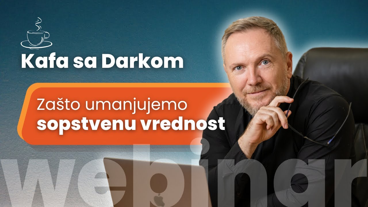 Kafa sa Darkom / Tema: Zašto umanjujemo sopstvenu vrednost - YouTube