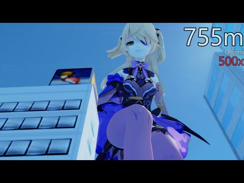 原神キャラ差分リクエスト消化（U1/U2モーション 申鶴 、シグウィン、フィッシュル）