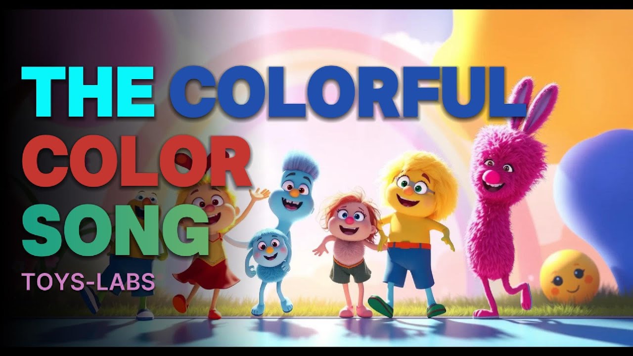 The Colorful Colors Song 🎨 | Fun Learning Colors for Kids! # ...