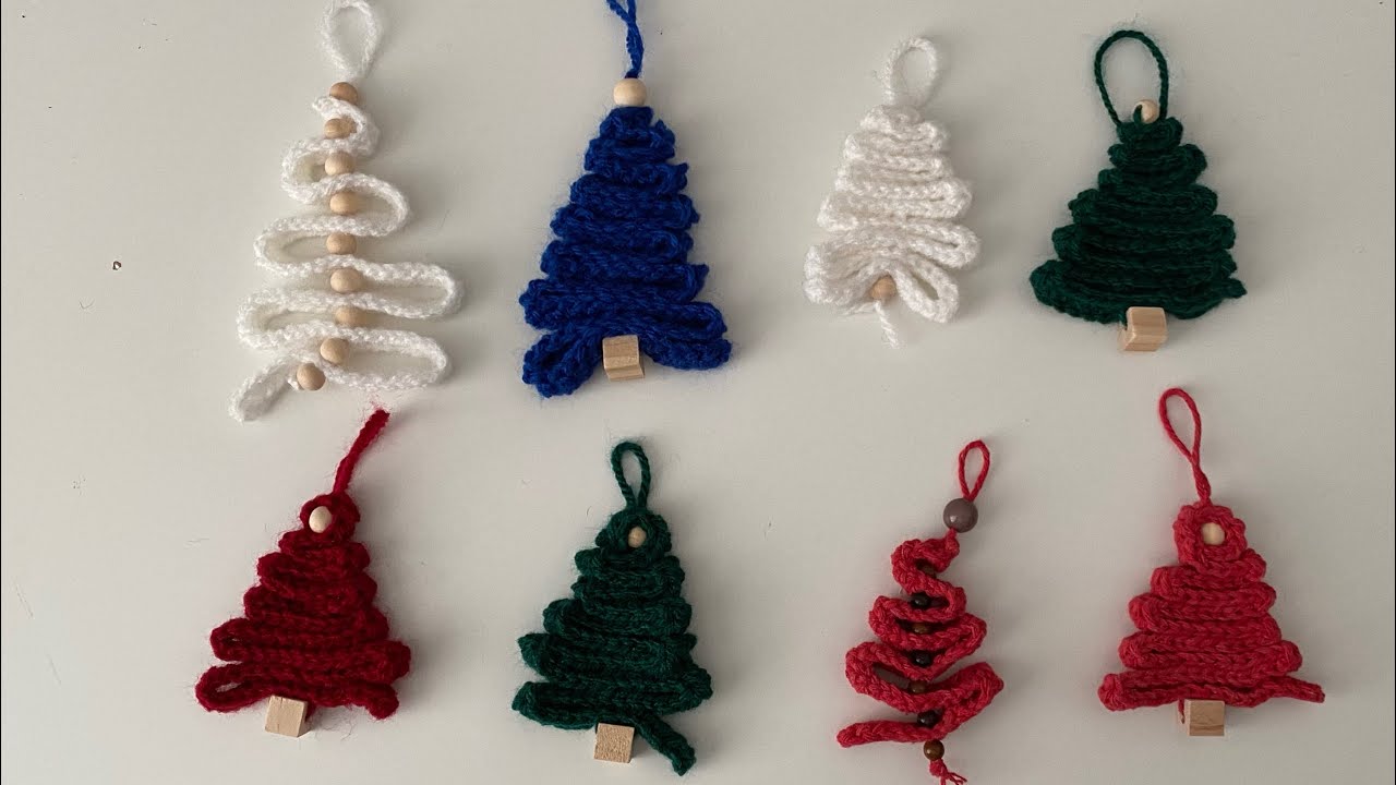 Christmas Tree Decoration free tutorial - YouTube