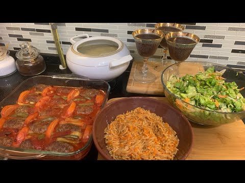 ANNE MENÜSÜ HAZIRLIĞIM 😊 | İZMİR KÖFTE, MERCİMEK ÇORBASI, SUPANGLE, KIVIRCIK SALATA, PİLAV