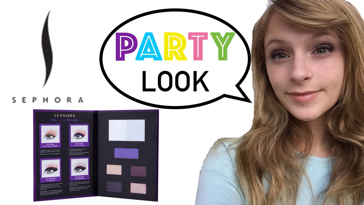 Sephora Eye Look Books- The Party Look (part 3) - YouTube