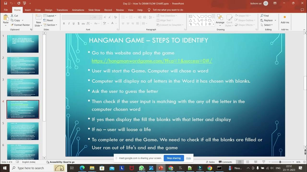 Day 23 - Hangman Game Project - YouTube