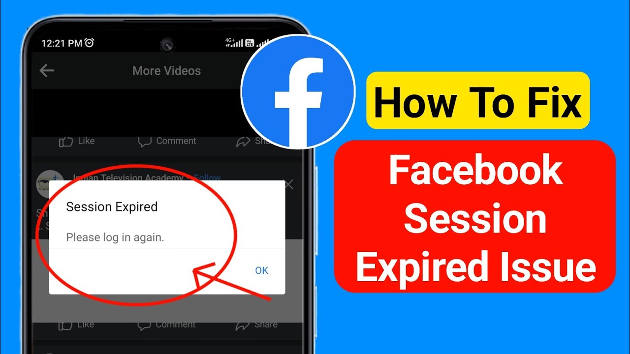How To Fix Facebook Session Expired Issue 2024 | Fix Facebook Session ...