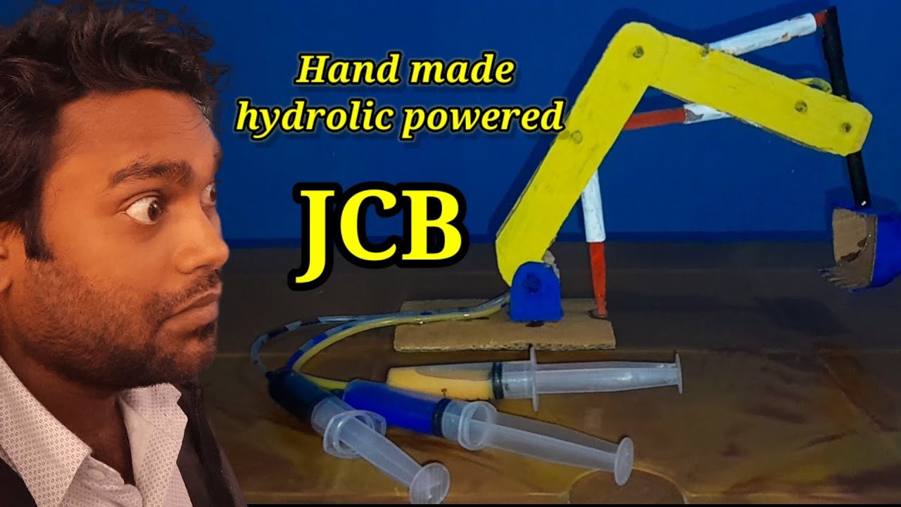 Handmade hydrolic powered Jcb|| making JCB at home ||Jcb video # ...