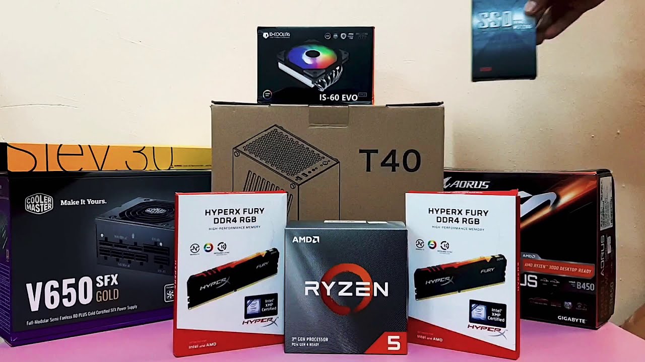Metalfish T40 ITX Ryzen Build - YouTube