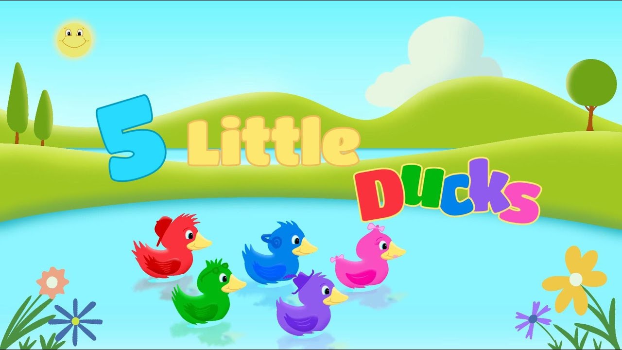 Five Little Ducks 🐥🐥🐥🐥🐥| Nursery Rhyme for Kids | Nyum Nyum Nursery ...