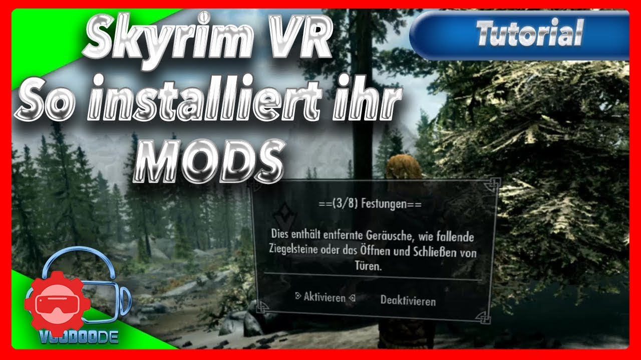 Skyrim VR - So installiert ihr MODs für die PC-Version! [Tutorial][How ...