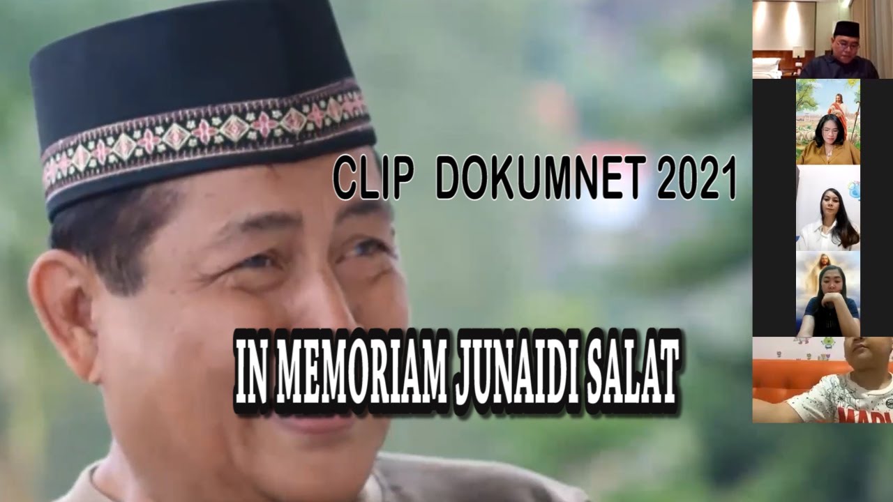 JUNAIDI SALAT IN MEMORIAM 2021/IBADAH MENGENANG 1 TAHUN 18 JAN 2022 ...