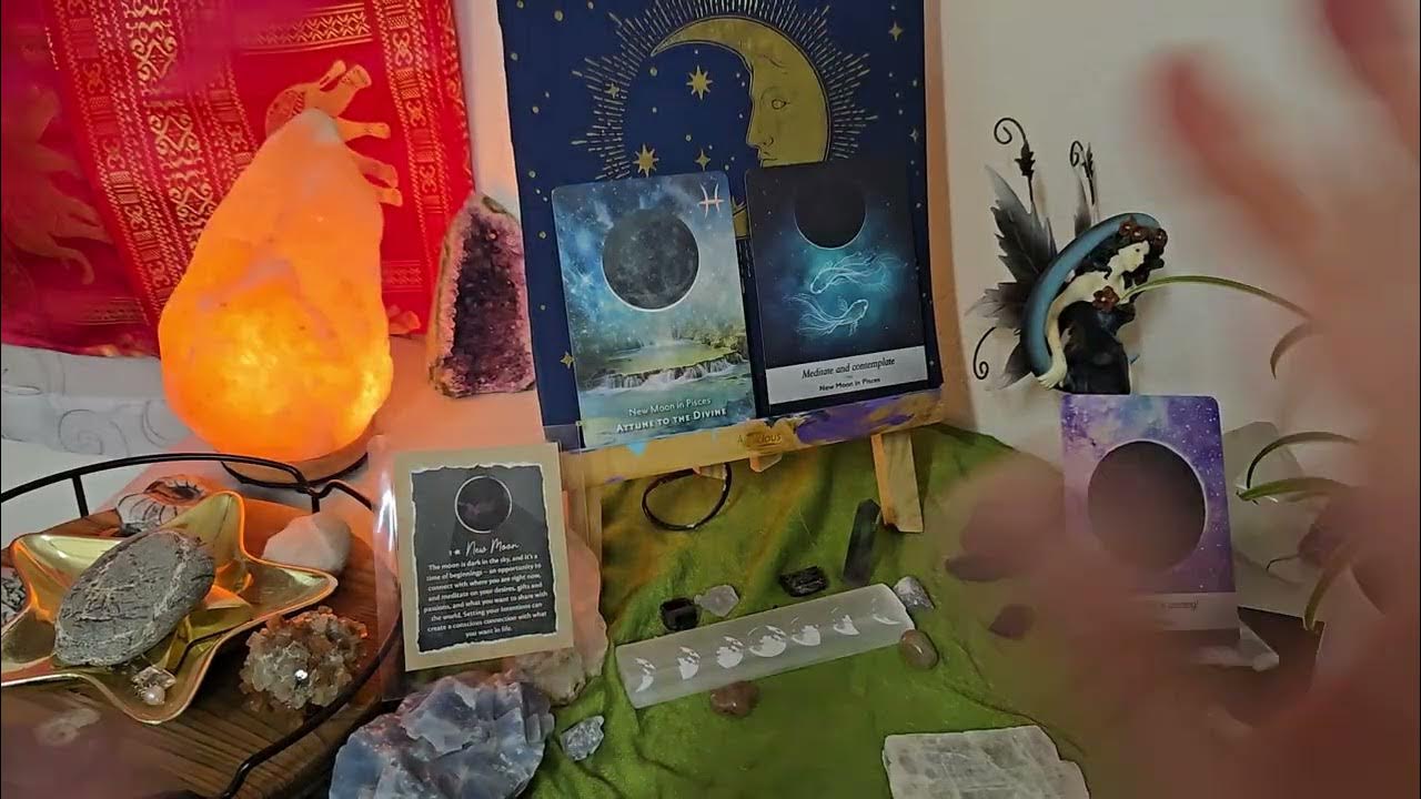 ASMR Reiki Session | Pisces New Moon | Opening Up the Pathway to New Beginnings - YouTube