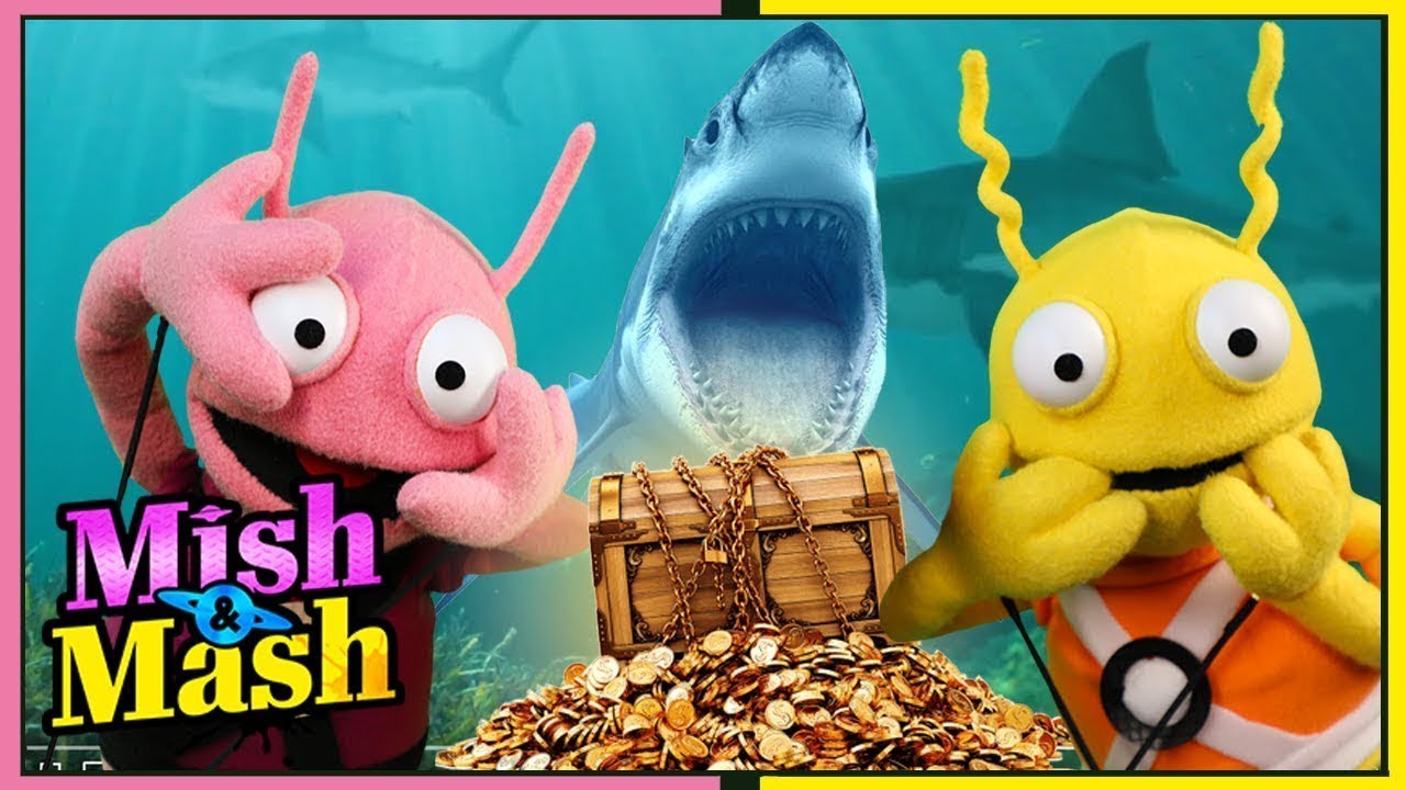 Mish & Mash | Underwater Treasure | Episode 12 | Puppet Show for Kids ...
