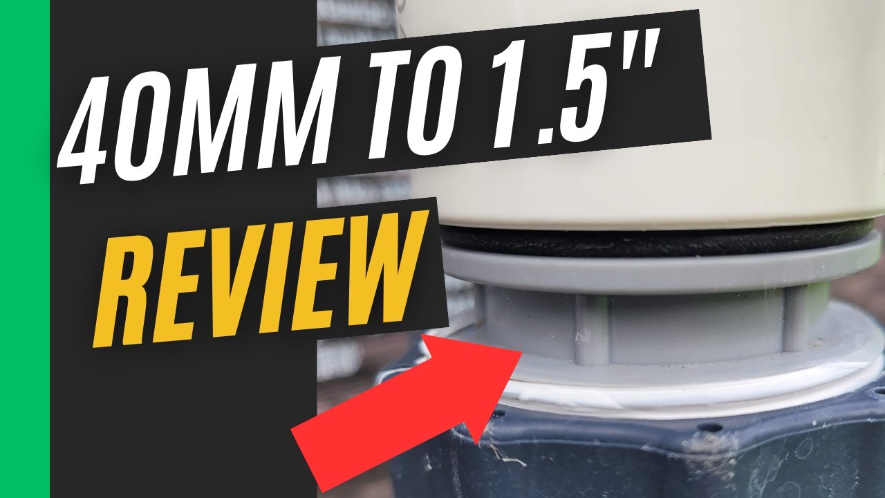 GAME 4560 40mm Hose to 1 1/2 Inch Inlet/Outlet, Adapter For Intex ...