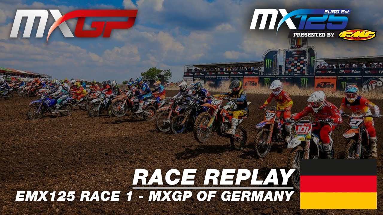 MXGP of Germany 2019 - Replay EMX 125 Race 1 #Motocross - YouTube