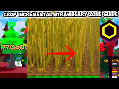 Strawberry Progression Guide (Crop Incremental). #roblox #fypシ - YouTube