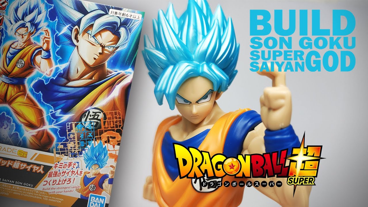 Merakit Plastic Model Kit SUPER SAIYAN GOD SON GOKU Entry Grade (FULL ...